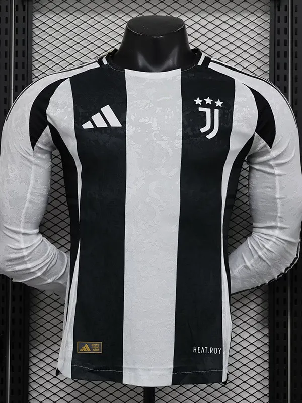 US$ 18.00 - 24-25 JUV Home Long Sleeve Player Version Soccer Jersey ...