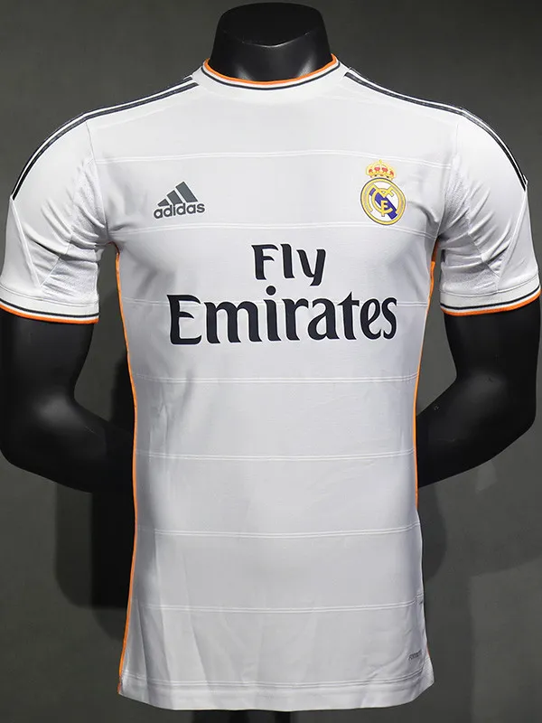 US$ 21.00 - 2013-2014 RMA Home Player Version 球员 Retro Soccer Jersey ...
