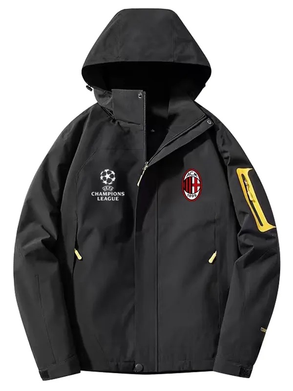 US$ 30.00 - 24-25 ACM Black UCL Windbreaker - www.motios6.com