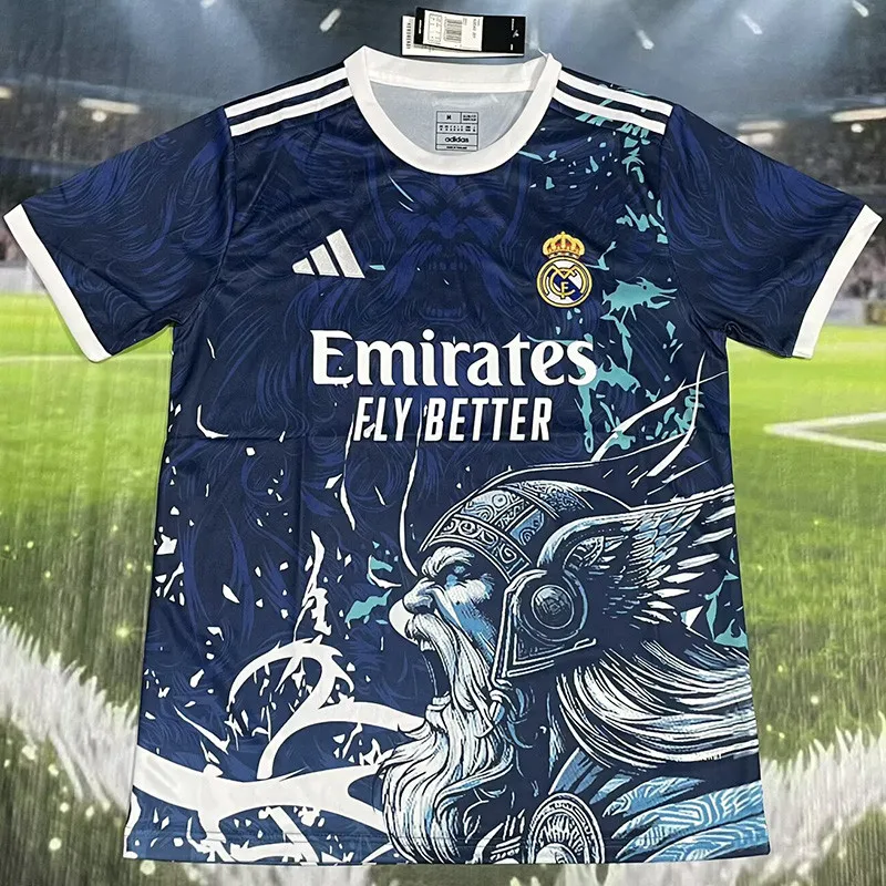 US$ 14.50 - 25-26 RMA Dark Blue Special Edition Fans Training Shirts ...