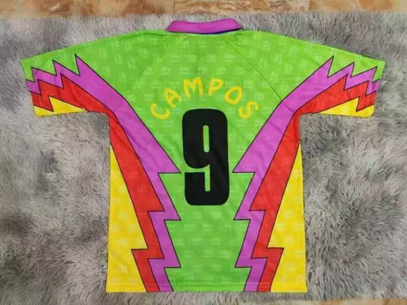 US$ 35.00 - Retro Jersey 1995 Mexico J.CAMPOS 1 Home Goalkeeper Soccer ...