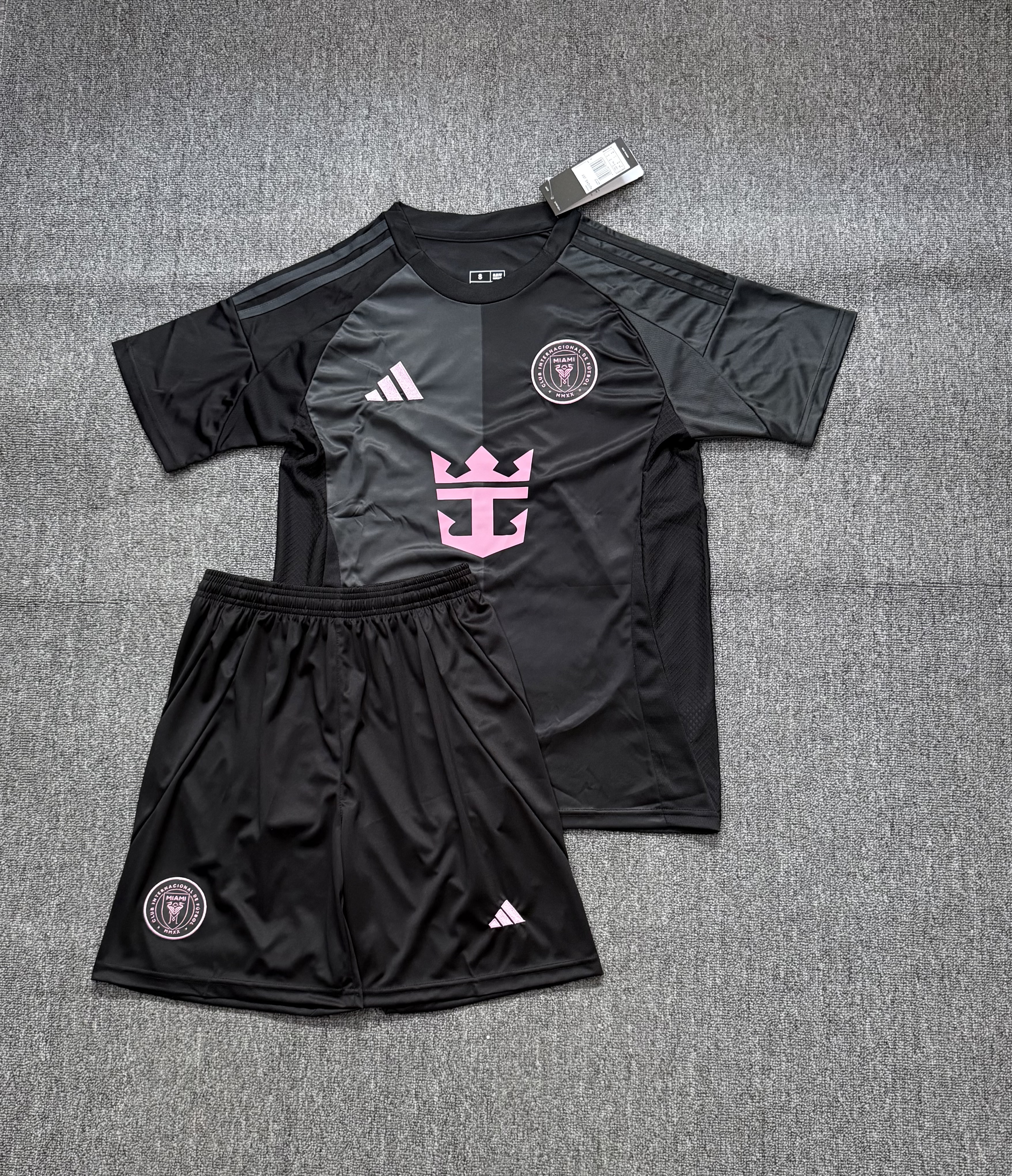 US$ 39.00 - Adult Uniform 2025-2026 Inter Miami Away Black Soccer ...