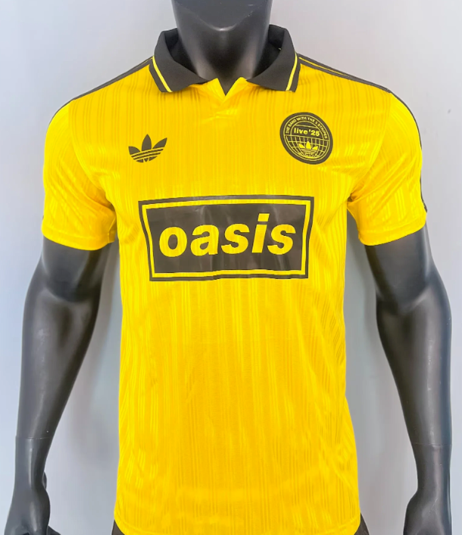 US$ 32.00 - Fan Version 2025-2026 AD Oasis Yellow Soccer Jersey ...