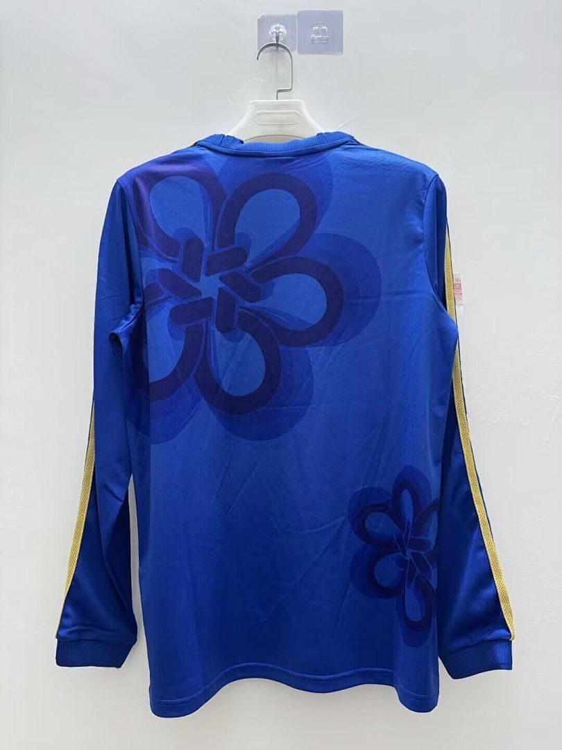 US$ 32.00 - Long Sleeve Fan Version 2025-2026 Real Madrid Blue Chinese ...