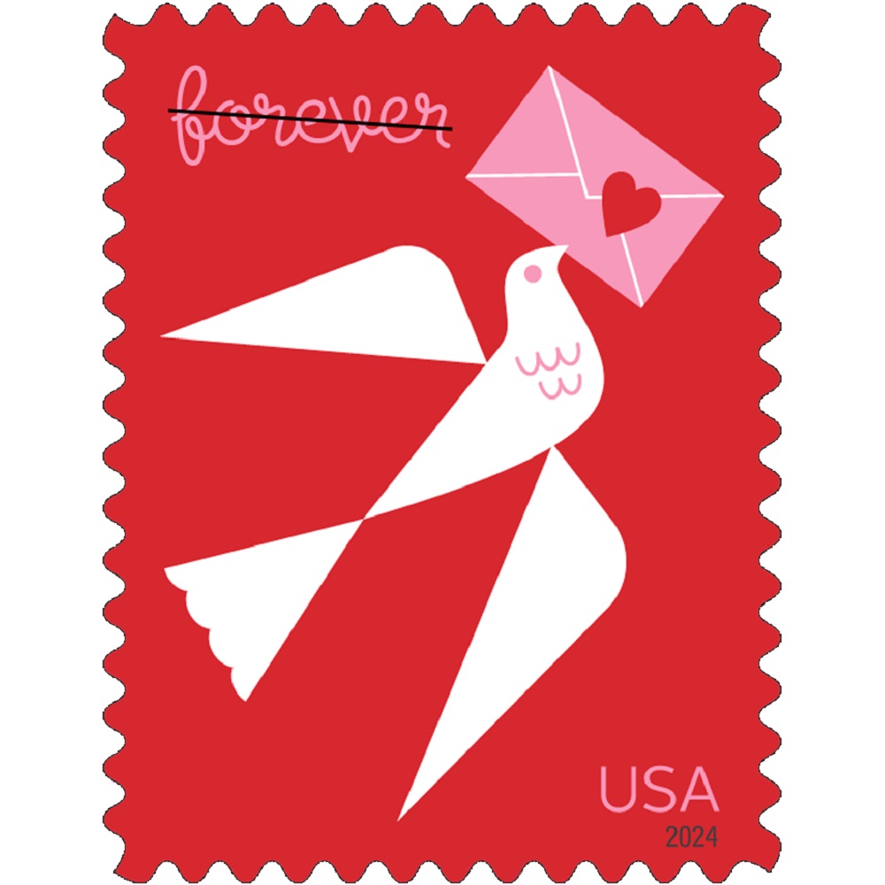 US$ 27.99 - Love 2024 - 5 Sheets / 100 Pcs - www.stpsod.com