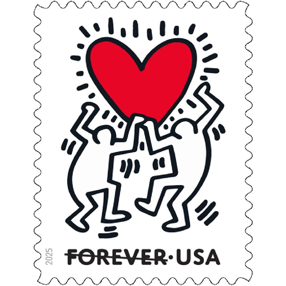 US$ 27.99 - Love 2025 - 5 Sheets / 100 Pcs - www.stpsod.com
