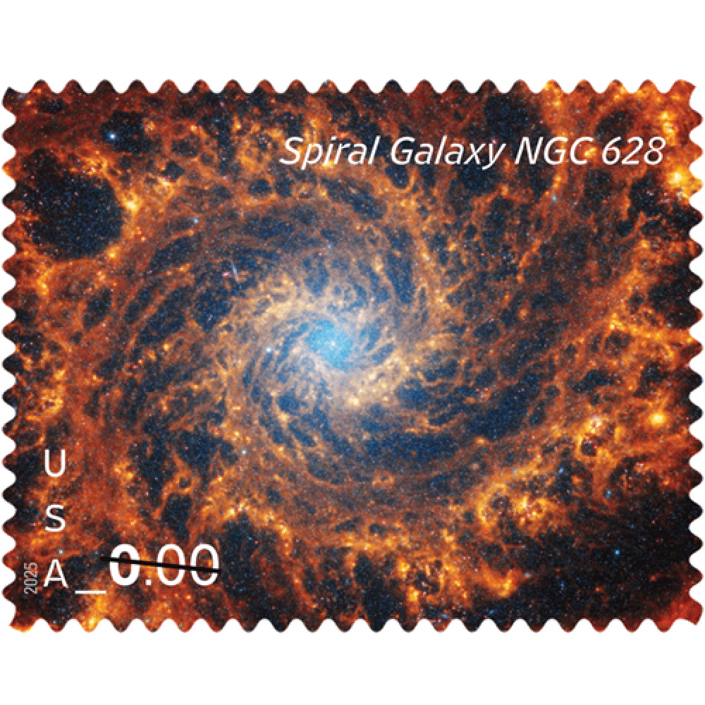 US$ 75.99 - Spiral Galaxy 2025 - 5 Sheets / 20 Pcs - www.stpsod.com