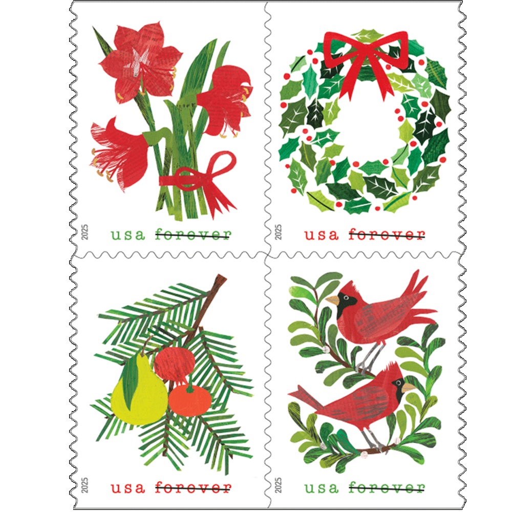 US$ 27.99 - Holiday Cheer 2025 - 5 Booklets / 100 Pcs - www.stpsod.com