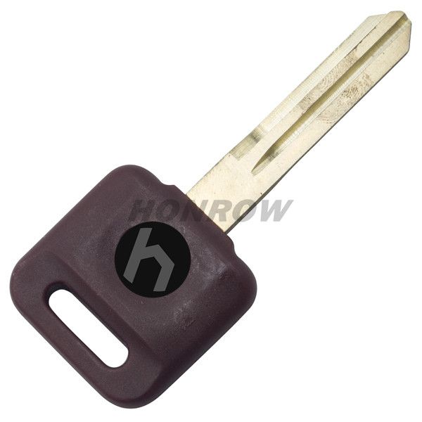 Nissan key blank with Red Jacinth Color
