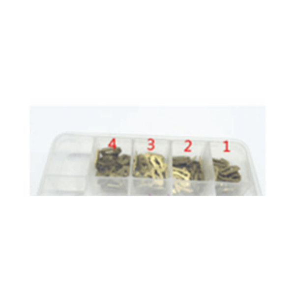 For Hyundai lock pin wafer contains 4 styles, each style keeps 20pcs ...