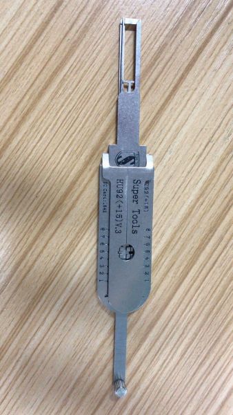 Original Super Tools HU92（+15）V.3 2 in 1 decode and lockpick