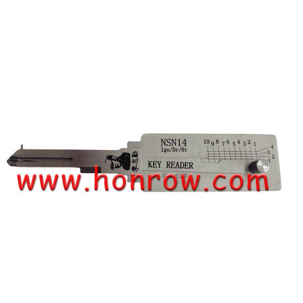 Original Lishi NSN14 key reader locksmith tool