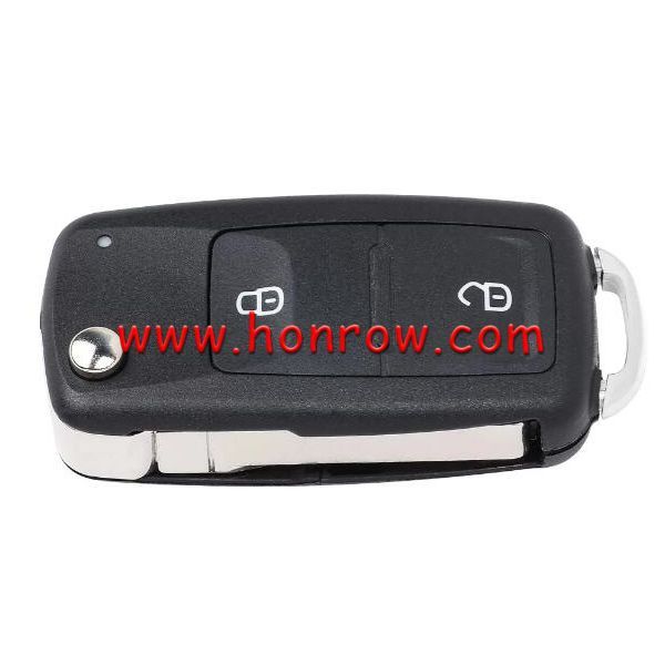 For VW 2 button remote Key with 433MHz ASK Megamos AES Chip FCCID ...