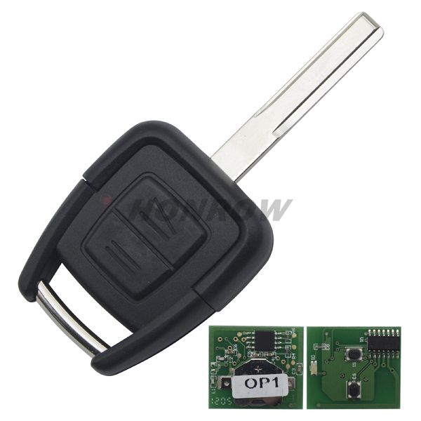 Opel 2 button remote key with ID40 Chip and 433MHZ