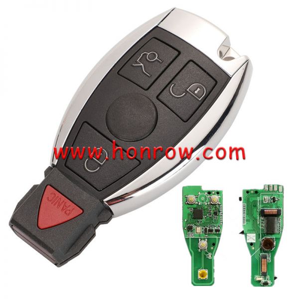 For keyless go Benz NEC 3+1 button smart key