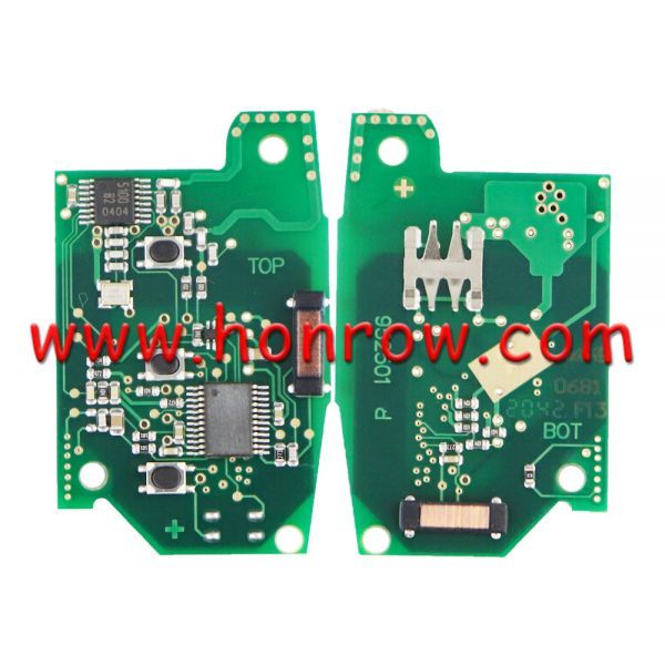 For Ford 3 button keyless go remote key with 433mhz ASK ID46 PCF7952 ...