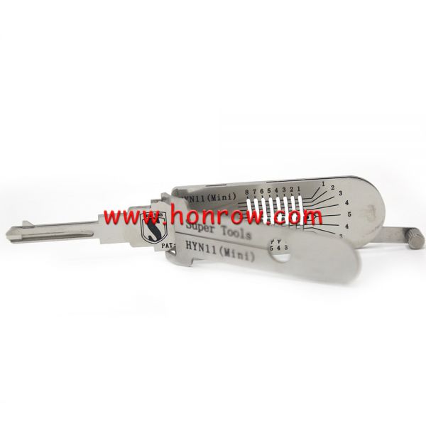 Original Super Tools HYN11 2 in 1 decode and lockpick