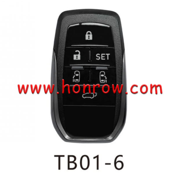 KEYDIY TB01-6 Smart Key Prox Remote Control with 8A Chip for Toyota ...