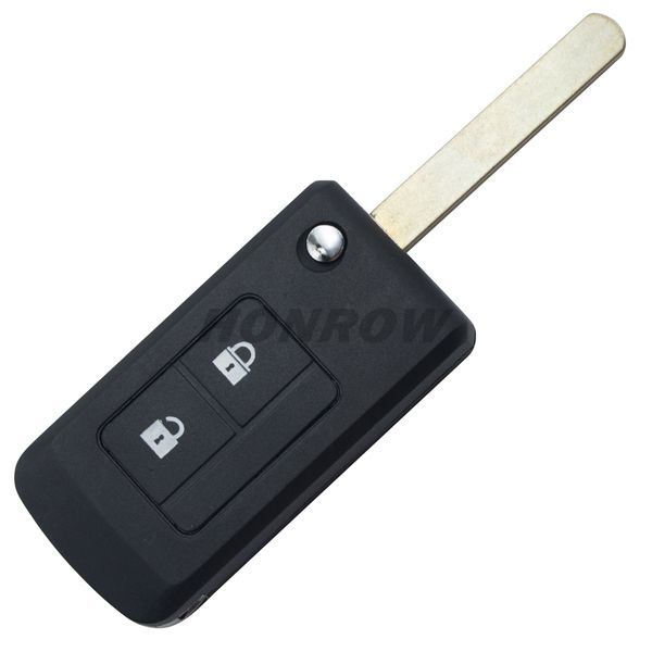 Subaru 2 button modified folding remote key blank