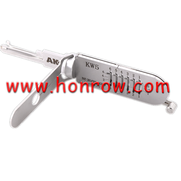 Original AKK Tools KW5 2 in 1 Decoder And Lock Picks Tool