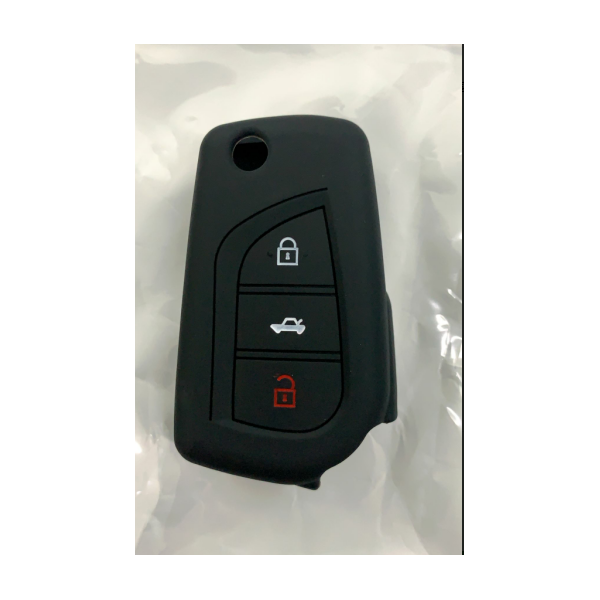 For TOYOTA 3 button Silicone case