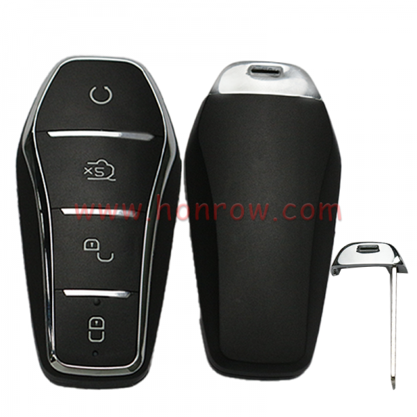 For BYD 4 button remote key shell