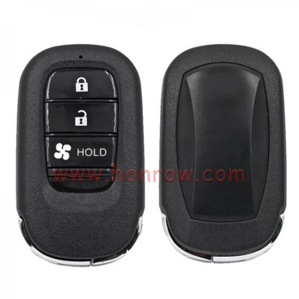 For Honda 3 button Smart Remote Car key with 433MHZ 4A Chip FCC ID ...