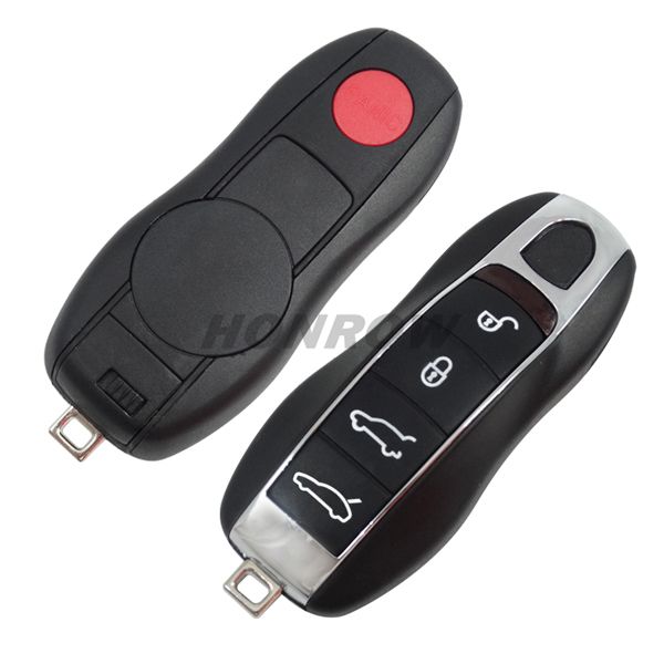 Por 4+1 button remote key blank with panic button