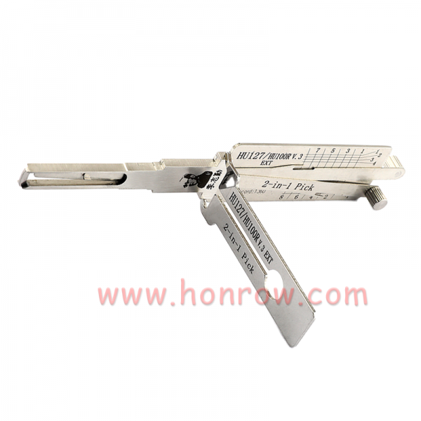 Lishi Tool HU127/HU100R V.3 EXT lock pick 2-in-1 pick