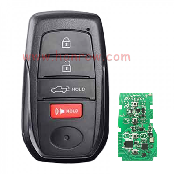 LONSDOR LT20-10 UNIVERSAL SMART KEY NEW MEMBER ·For Toyota 8A-BA ·Board ...