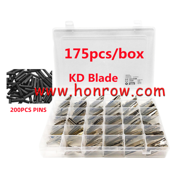 KEYDIY Key Blade 175Pcs/Set 35 Type and 200pcs pins