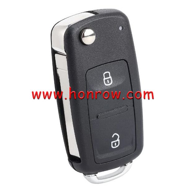 For VW 2 button remote Key with 433MHz ASK Megamos AES Chip FCCID ...