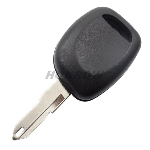 Renault transponder key blank with NE73 blade