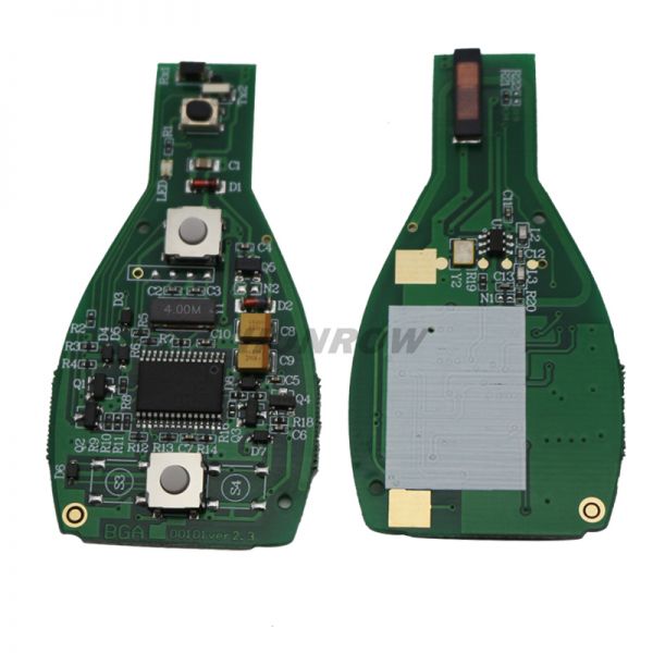 For Be BE Type Nec Processor 2+1&2 button remote key PCB board with 433MHZ