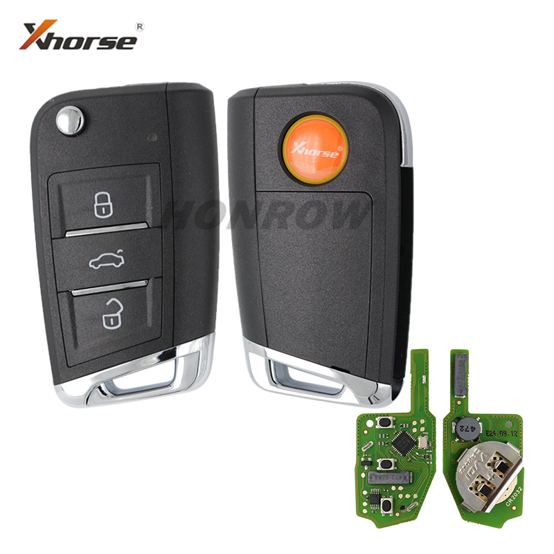 Xhorse VVDI Remote Key MQB Type 3 button Keyless smart key XSMQB1EN