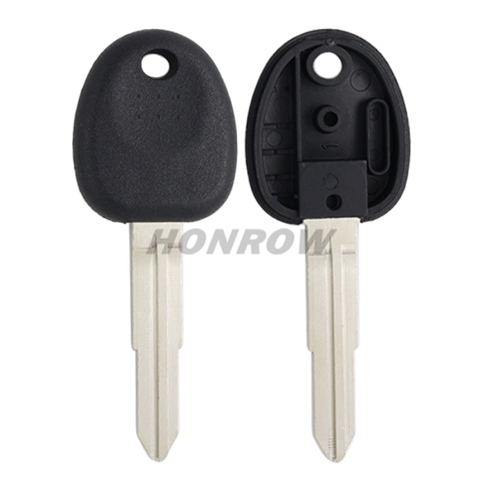 For high quality Hyundai transponder key blank with left blade