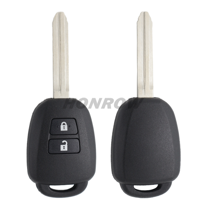 For high quality GTL Toyota 2 button remote key blank enhanced version